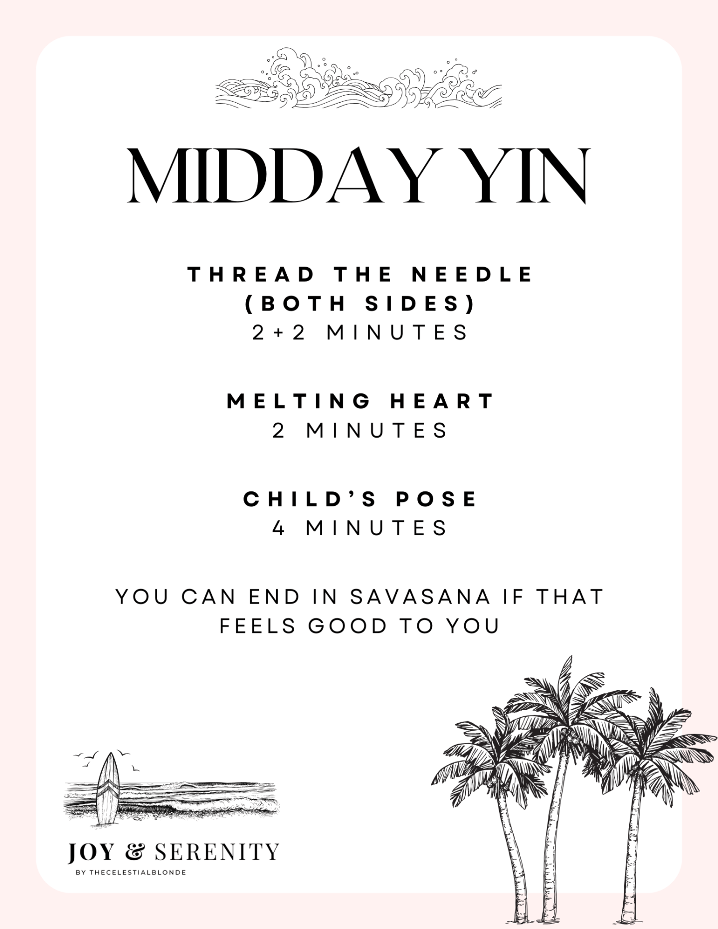 Midday Yin Yoga: Short & Sweet (10 minutes) – Joy and Serenity by ...